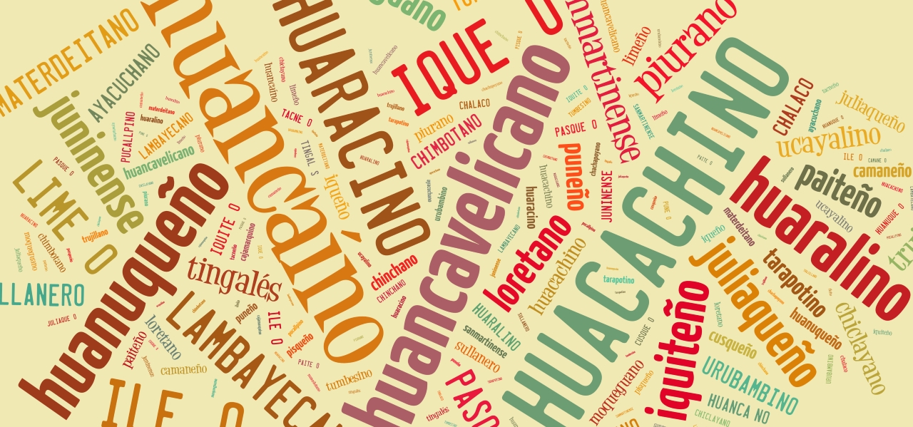 Demonyms of Peru, or "What Do You Call a Man From Moquegua?"